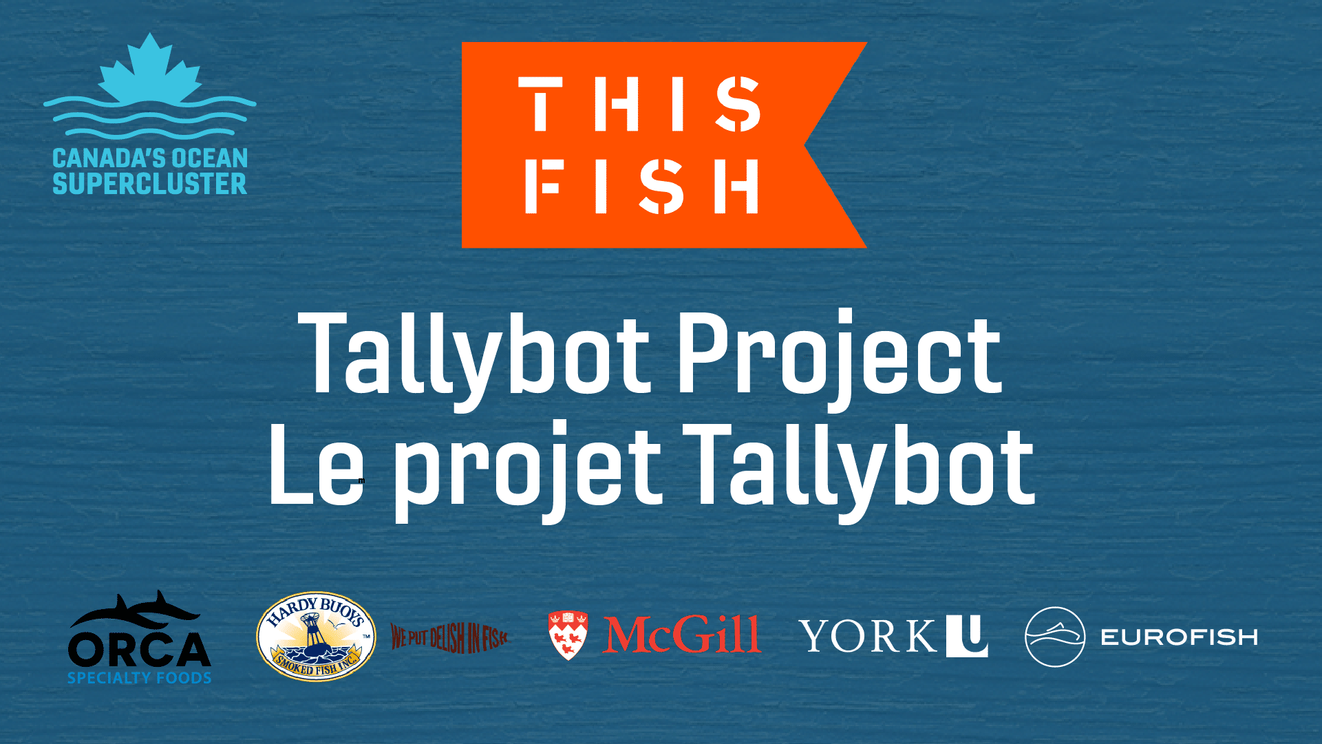 Tallybot Project: Artificial Intelligence for Next Generation Seafood Processing – Canada's ...