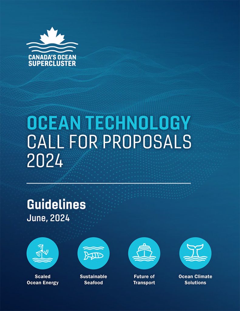 Ocean Technology Call 2024 – Canada's Ocean Supercluster