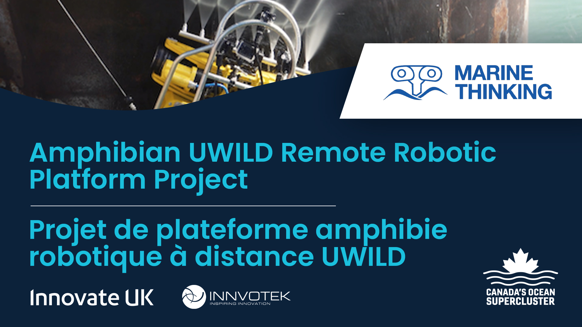 Canada’s Ocean Supercluster Announces $940K Amphibian UWILD Remote ...